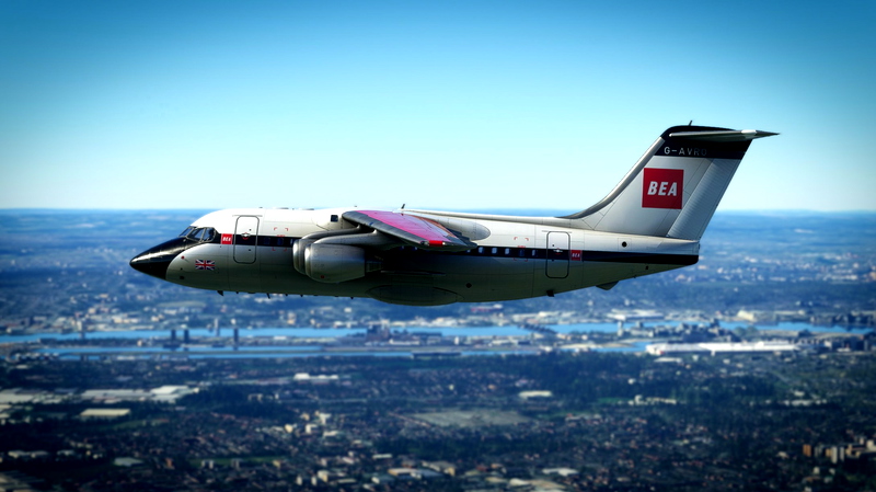 BAe 146 Professional Liveries for Microsoft Flight Simulator | MSFS