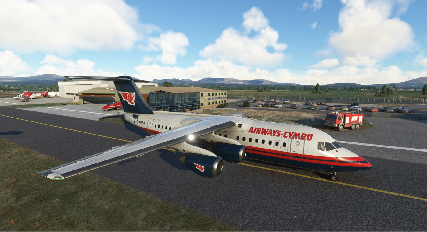 BAe 146-200 Airways International Cymru G-YMRA for Microsoft Flight ...