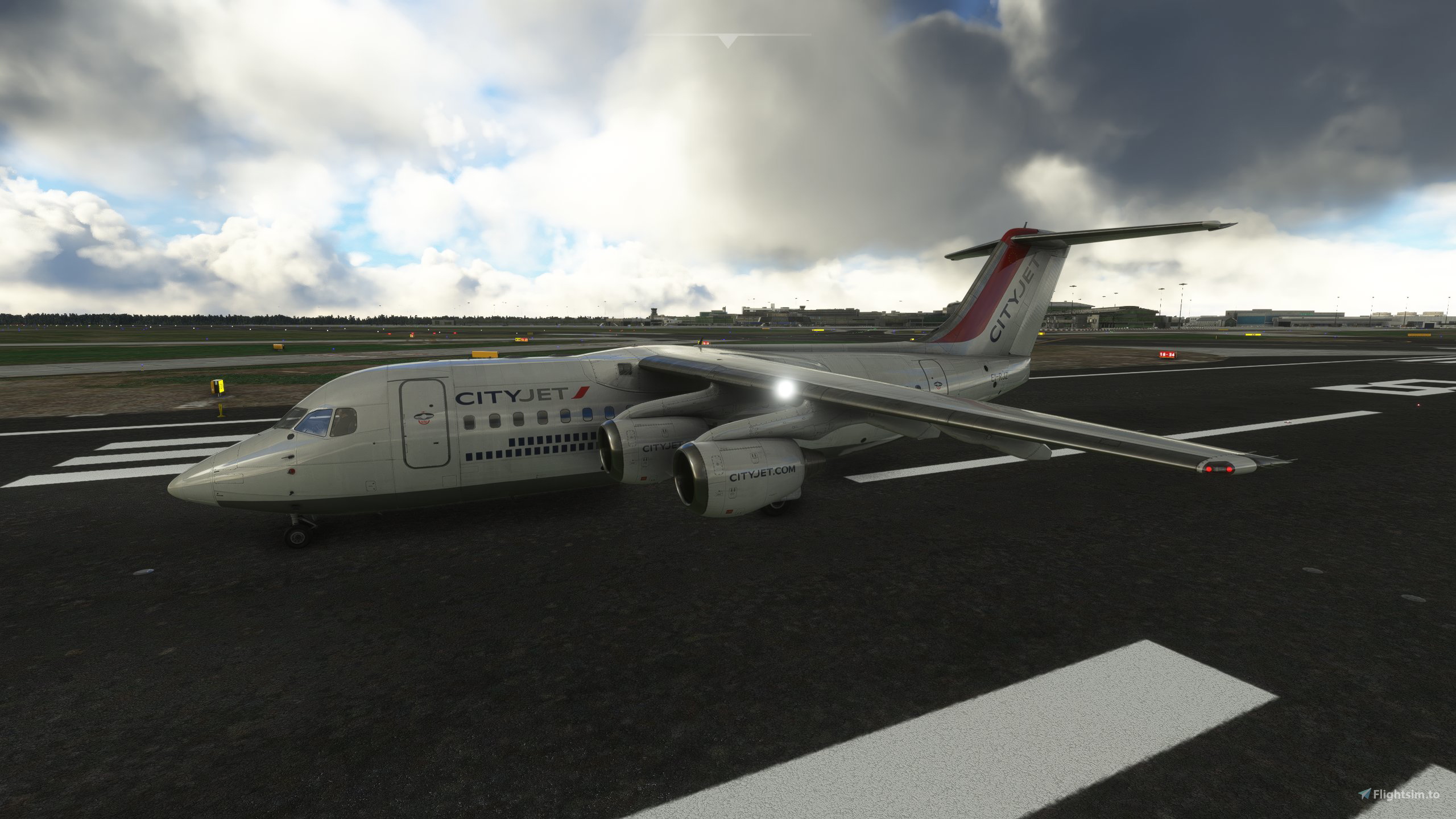 BAe 146-200 Cityjet EI-RJZ (RJ85 IRL) for Microsoft Flight Simulator | MSFS