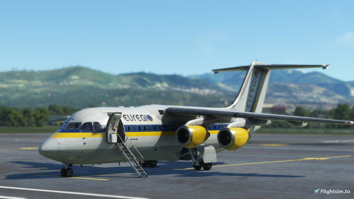 BAe 146-200 | Euregio Airlines [fictional airline] | Fleet package for ...
