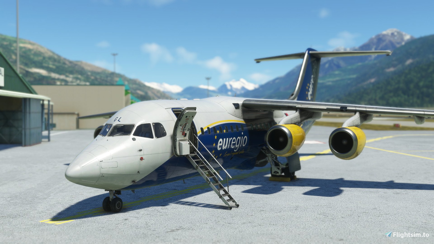 BAe 146-200 | Euregio Airlines [fictional airline] | Fleet package for ...