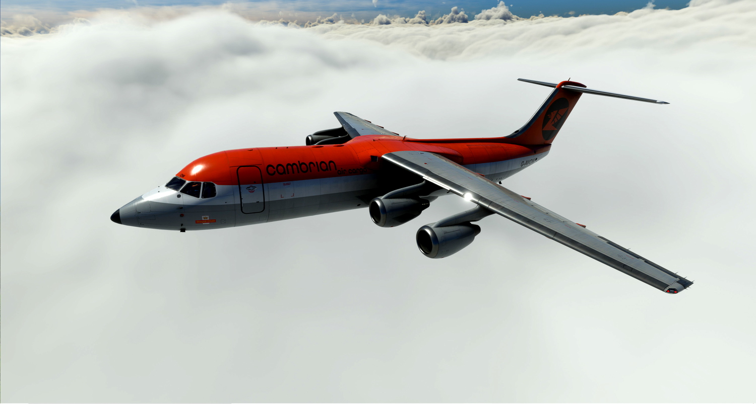 BAe 146 Professional Liveries for Microsoft Flight Simulator | MSFS ...