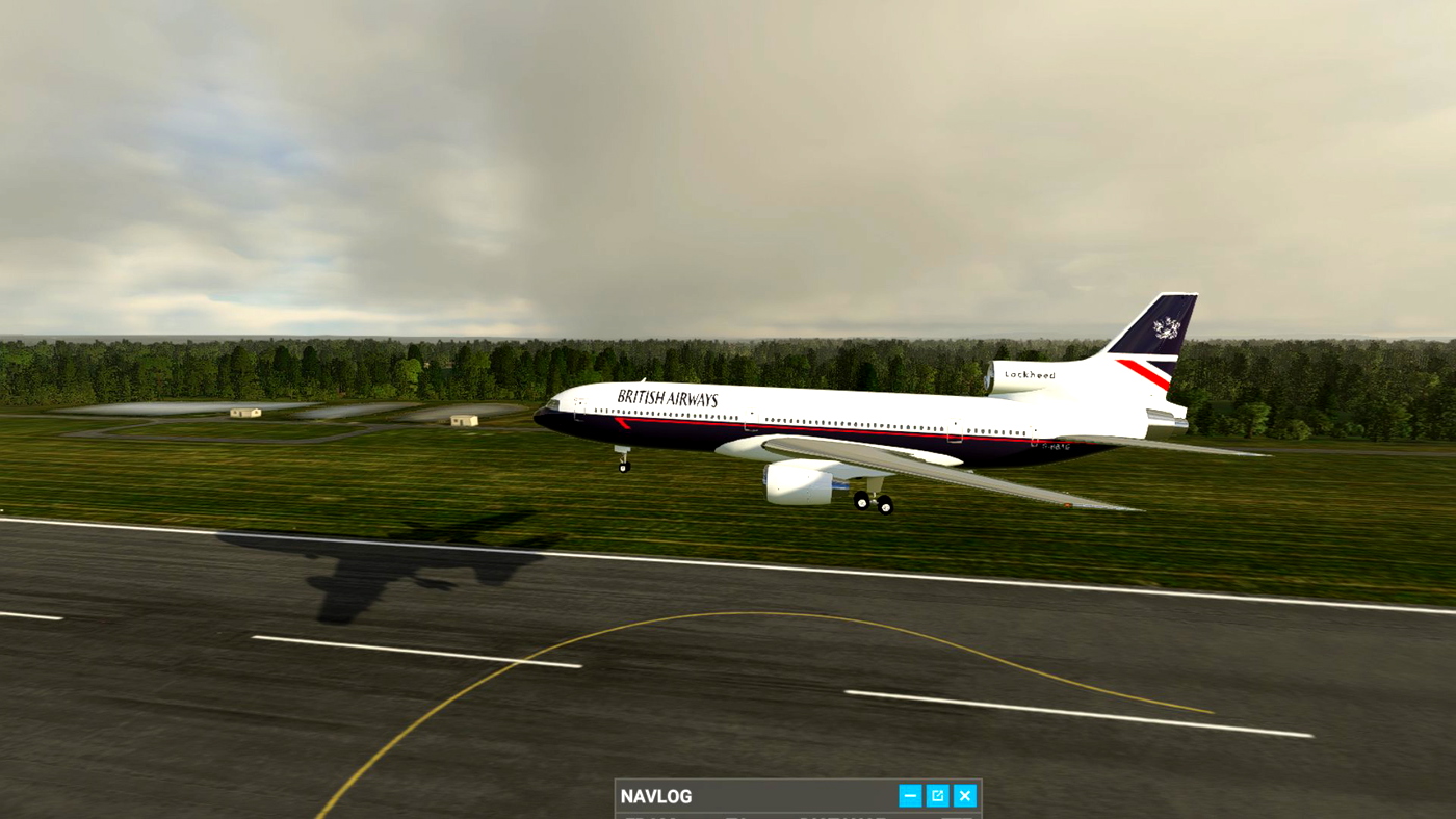 Bandit Sim Lockheed Tristar L1011 Livery Texture pour Microsoft Flight ...