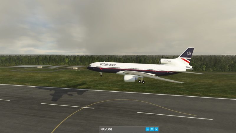 Bandit Sim Lockheed Tristar L1011 Livery Texture for Microsoft Flight ...