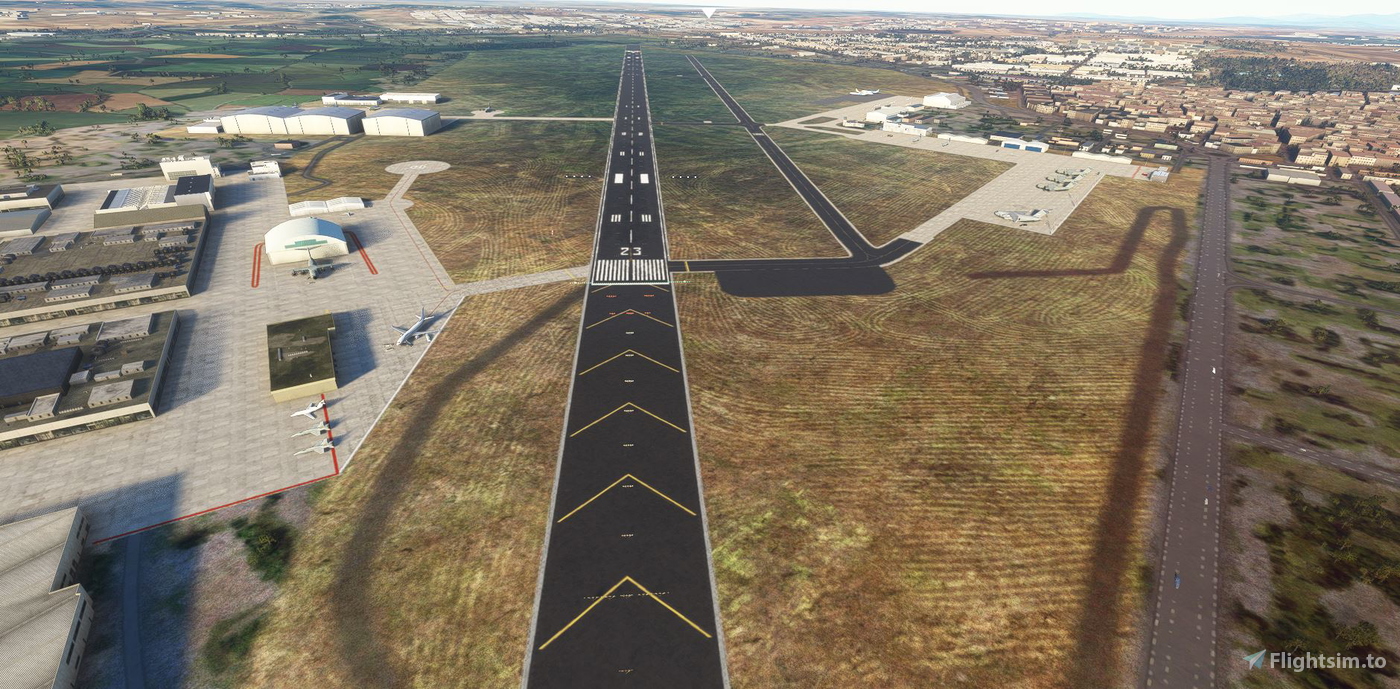 Base Aerea de Getafe / Airbus Getafe (LEGT) for Microsoft Flight ...