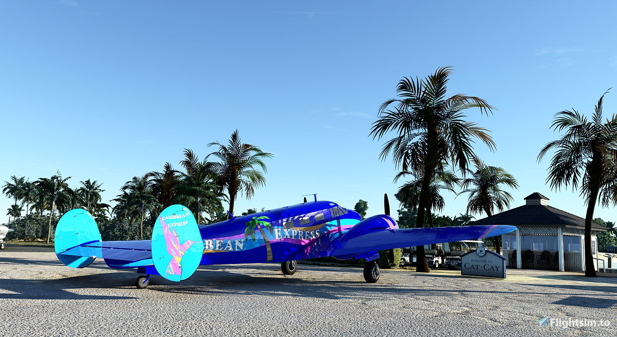 Beech 18 Caribbean Express for Microsoft Flight Simulator | MSFS