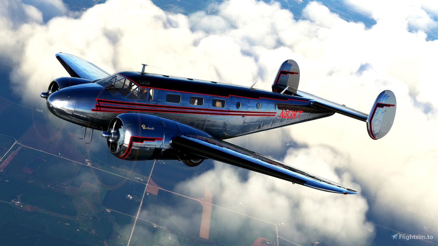 Beechcraft Model 18 Liveries for Microsoft Flight Simulator | MSFS ...