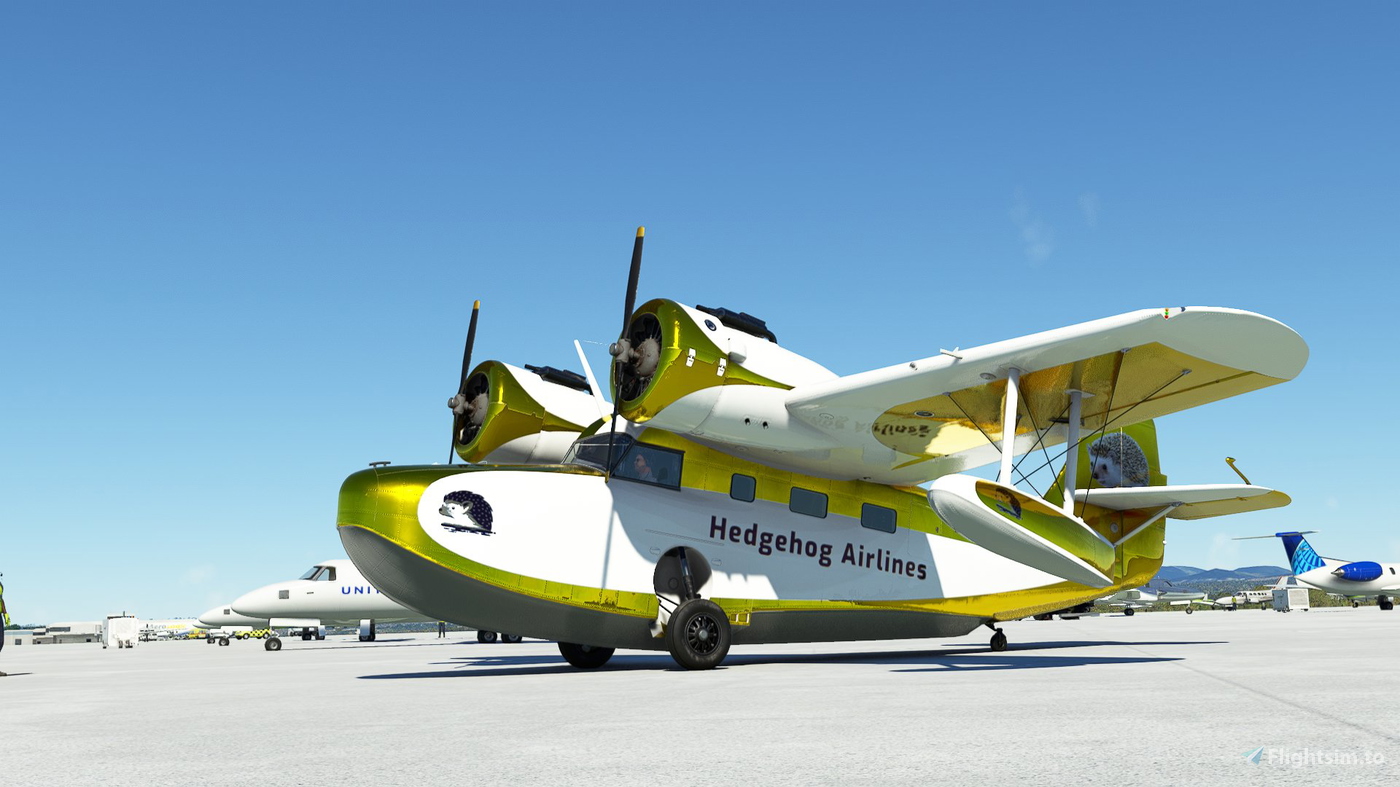 Big Radials – JRF–6B Goose HEDGEHOG AIRLINES N73SZ (REQUESTED ...