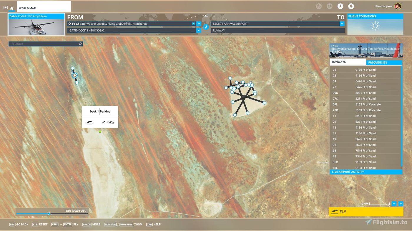 Bitterwasser Gliding Centre (FYBJ) Namibia for Microsoft Flight ...