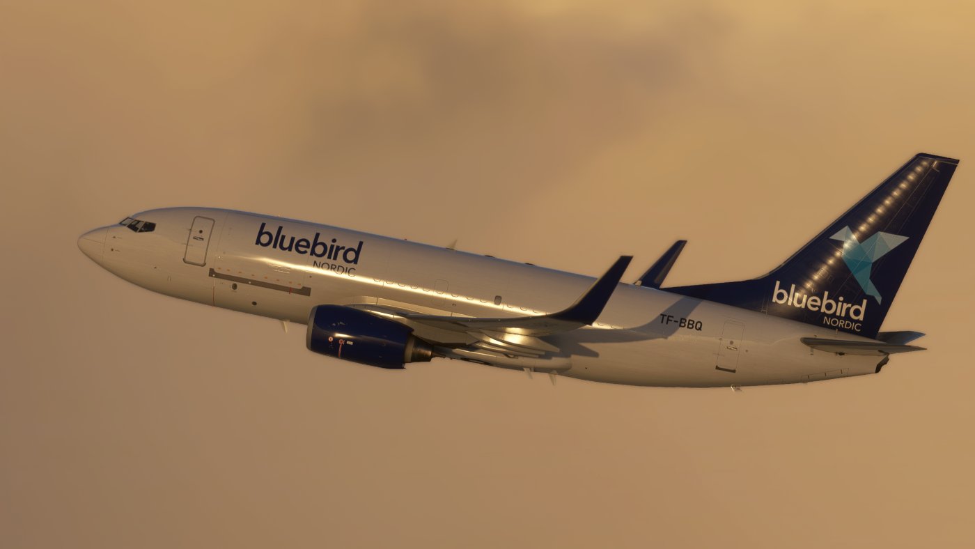 Bluebird Nordic | TF-BBQ | PMDG B737-700BDSF for Microsoft Flight ...