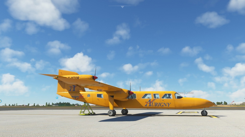 BN2-2A Trislander Liveries for Microsoft Flight Simulator | MSFS