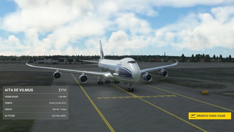 Salty Simulations B747-8 for Boeing 747-8 on Microsoft Flight Simulator