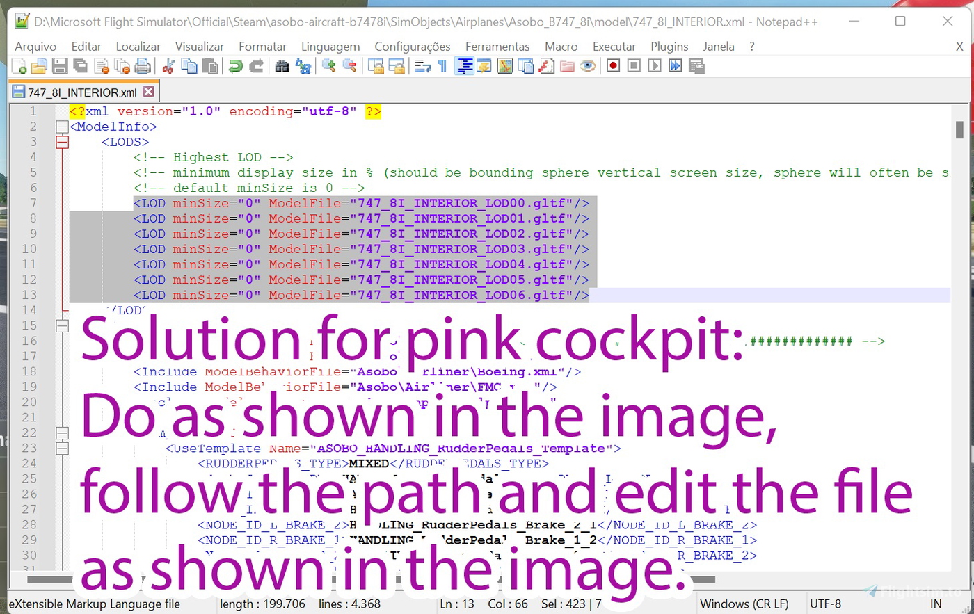 Boeing 747-8i Big Blue Bus 4K [No mirroring] для Microsoft Flight ...