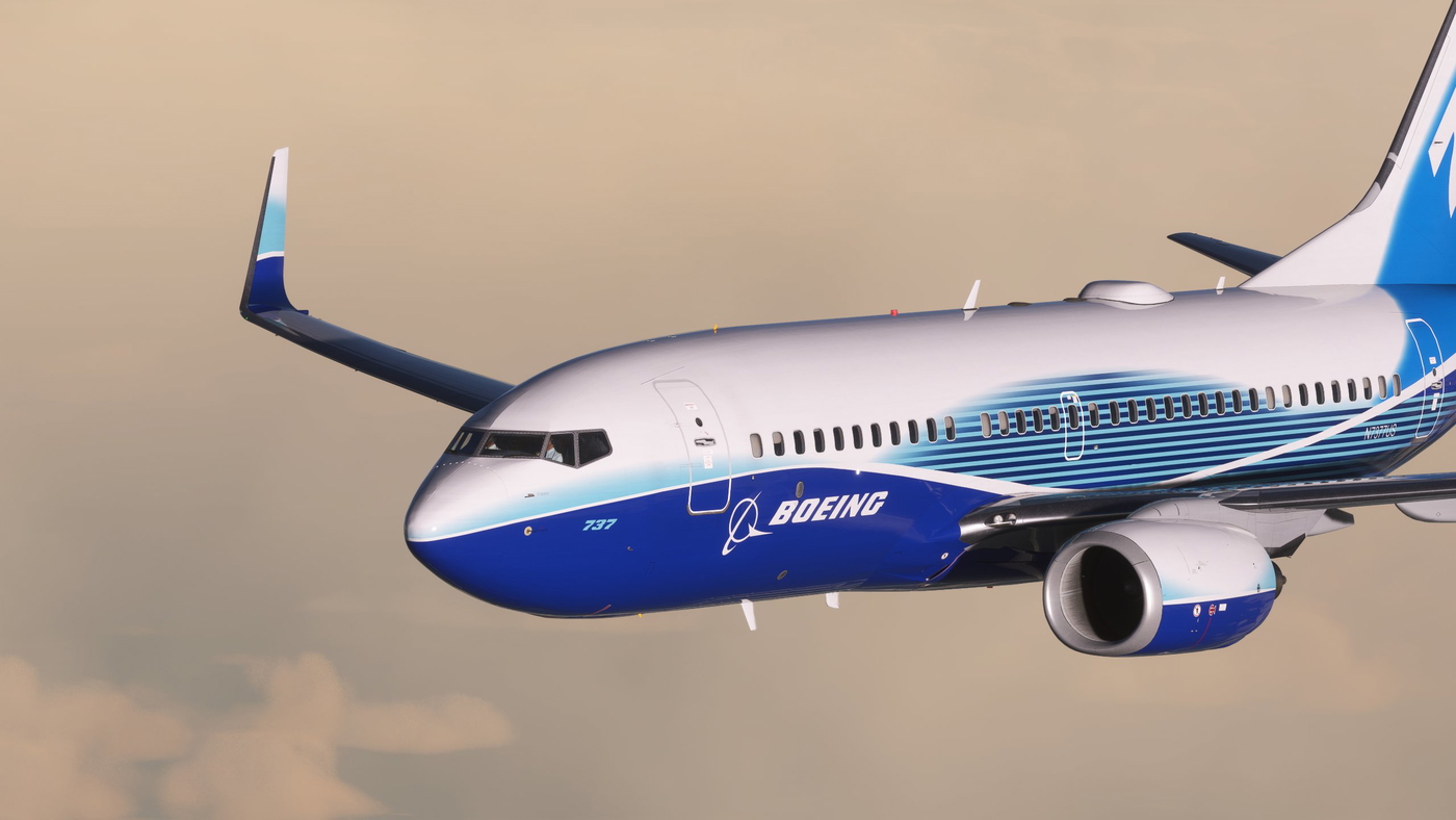 Boeing House (Dreamliner) - BW [8K] - PMDG 737-700 for Microsoft Flight ...
