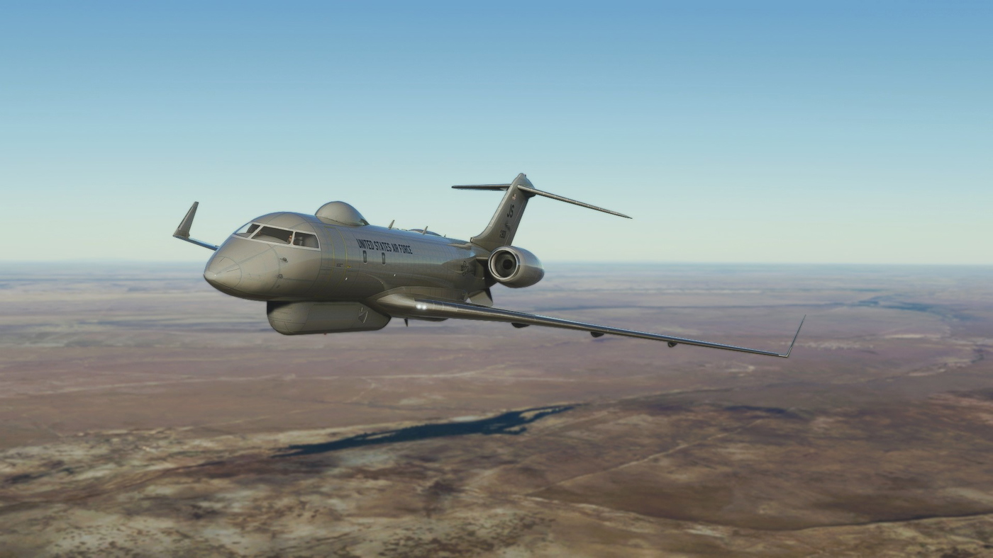 Bombardier Global 6000 / E-11A for Microsoft Flight Simulator | MSFS