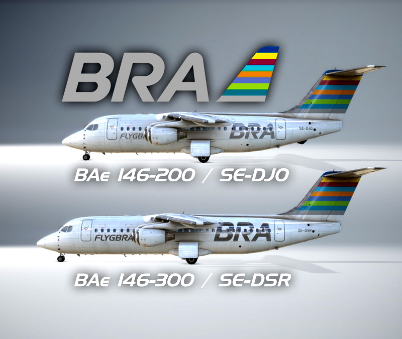 BAe 146 Professional Liveries for Microsoft Flight Simulator | MSFS