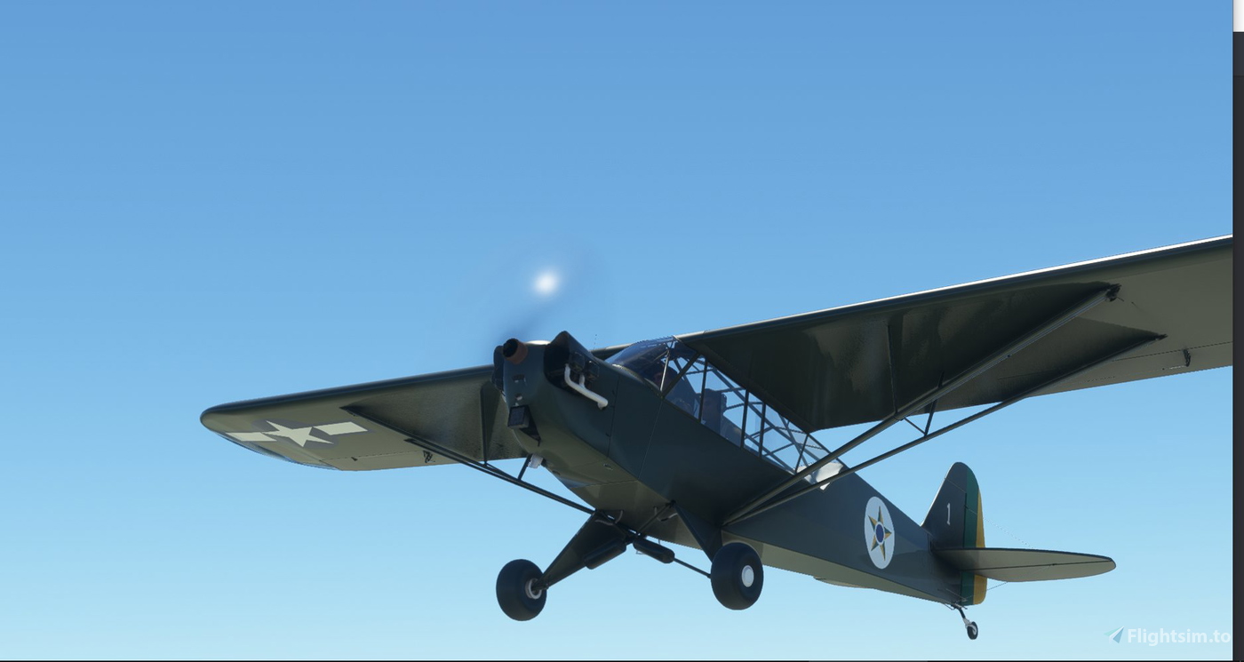 Brazilian Air Force (Musal Version) | FAB 1 | Flight Replicas Piper L ...