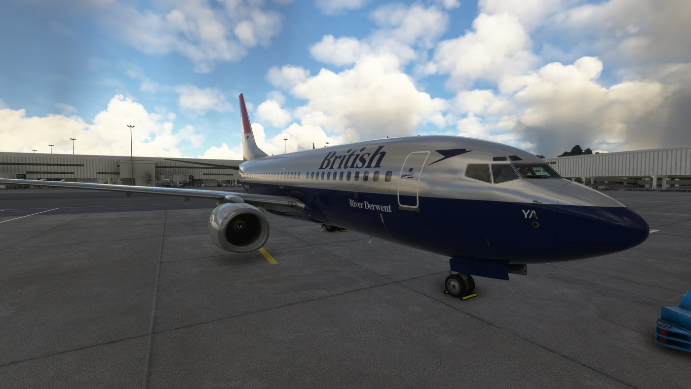 British Airways Classic Retro Silver top Scheme in the stlye of G-BKYA ...