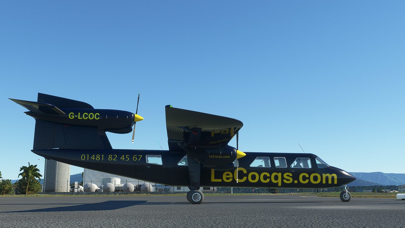 Britten-Norman BN-2A Mk.III-1 (Short Nose) Trislander LeCocqs G-LCOC ...