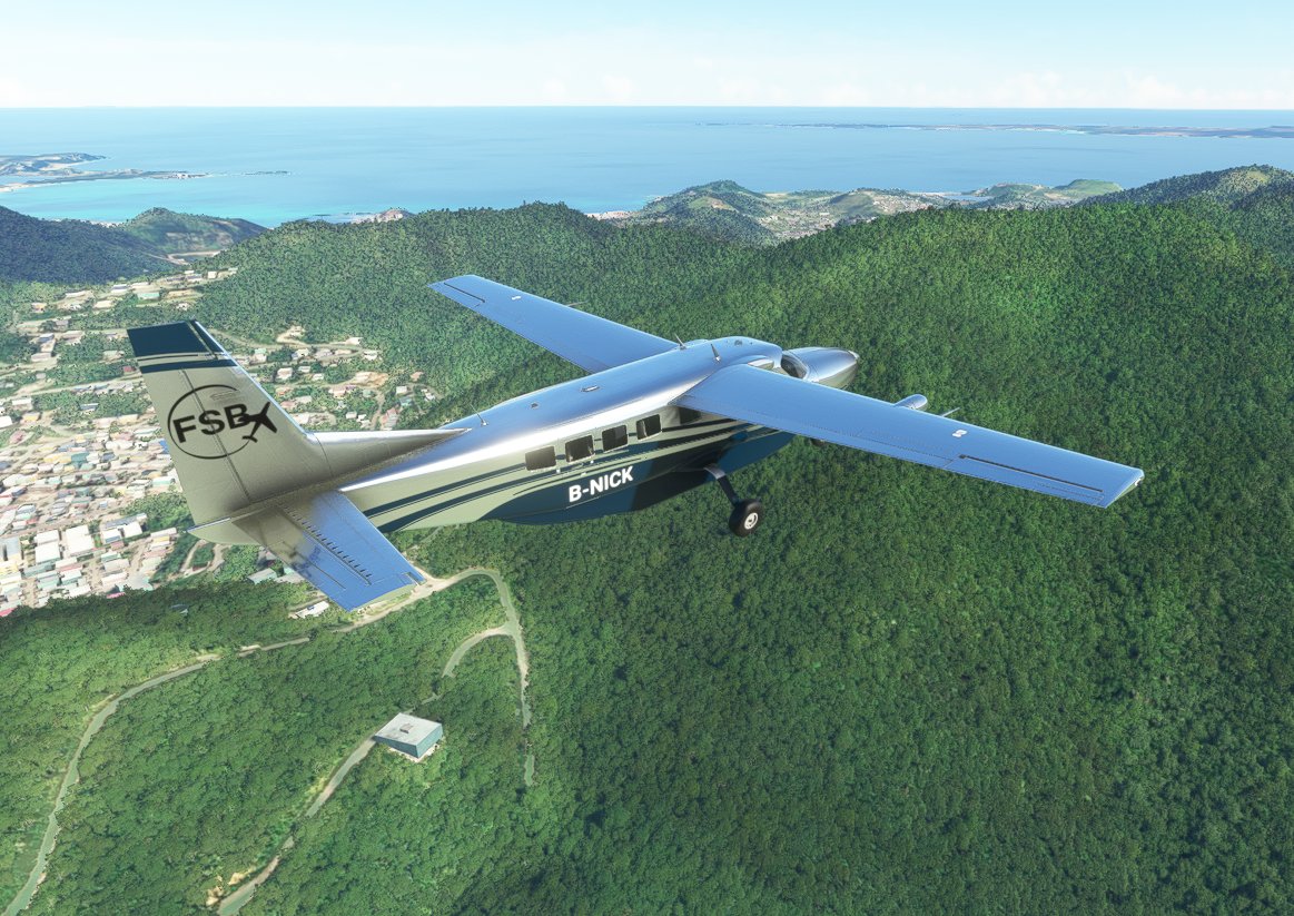 C208B "Flight Sim Break" для Microsoft Flight Simulator | MSFS