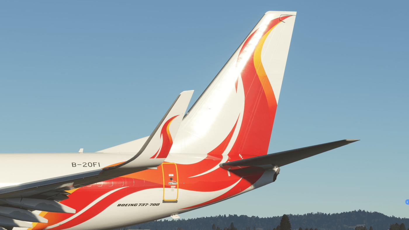 [机你太美CAi Studio]PMDG737-700 BDSF Tianjin Air Cargo B-20F1 for Microsoft ...