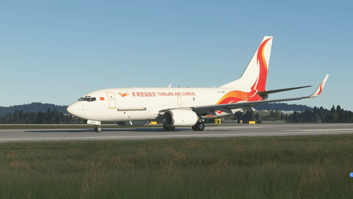 [机你太美CAi Studio]PMDG737-700 BDSF Tianjin Air Cargo B-20F1 for Microsoft ...