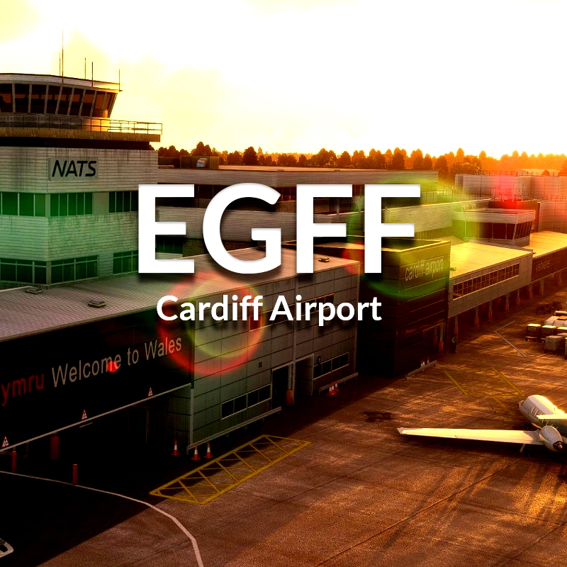 UK2000 Scenery » EGFF - Cardiff Airport » Microsoft Flight Simulator