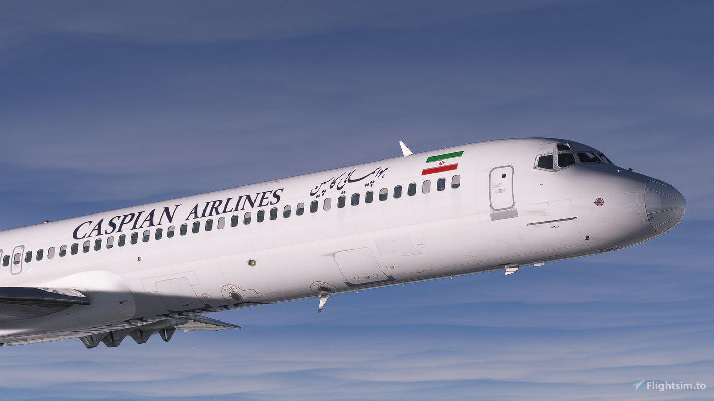 Caspian Airlines (EP-CAS) Fly Maddog X MD8x - 8K for Microsoft Flight ...