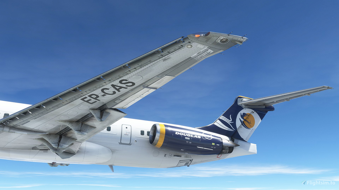 Caspian Airlines (EP-CAS) Fly Maddog X MD8x - 8K for Microsoft Flight ...