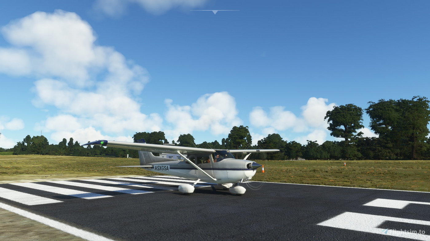 Cessna 172 G1000 Grey Blue Livery (Custom reg.) for Microsoft Flight ...