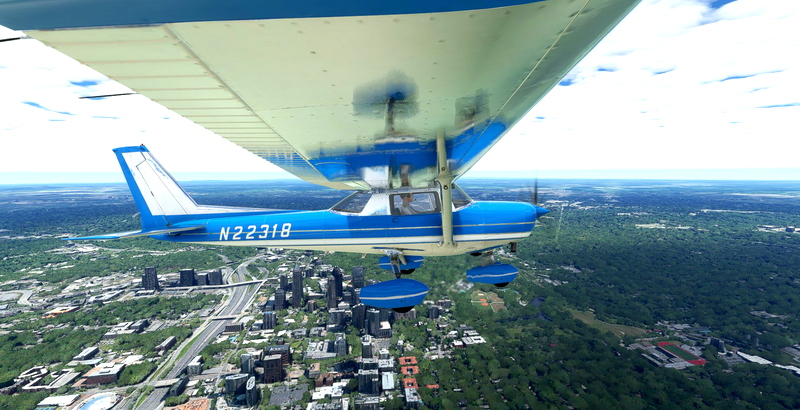 Cessna C152 N22318 FlyMeToTheFun for Microsoft Flight Simulator | MSFS