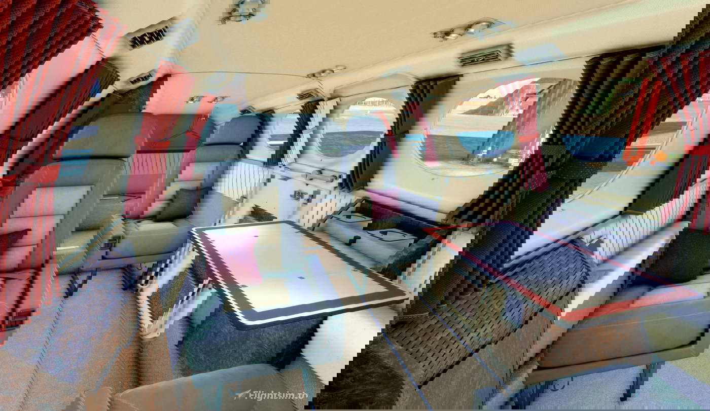 Cessna Chancellor 414AW luxury interior for Microsoft Flight Simulator ...