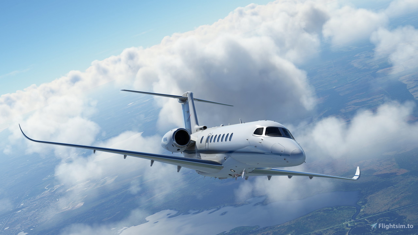 Cessna Citation Longitude N95NA for Microsoft Flight Simulator | MSFS