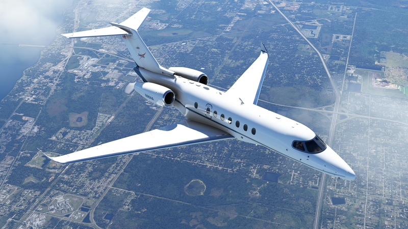 Cessna Citation Longitude N95NA for Microsoft Flight Simulator | MSFS