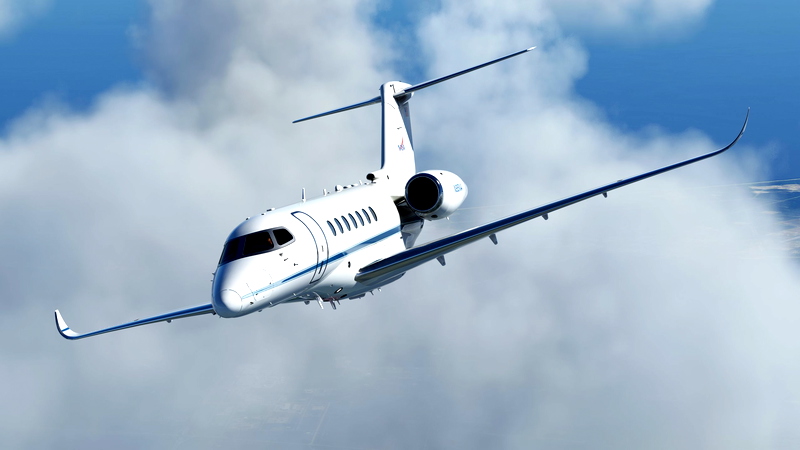 Cessna Citation Longitude N95NA for Microsoft Flight Simulator | MSFS