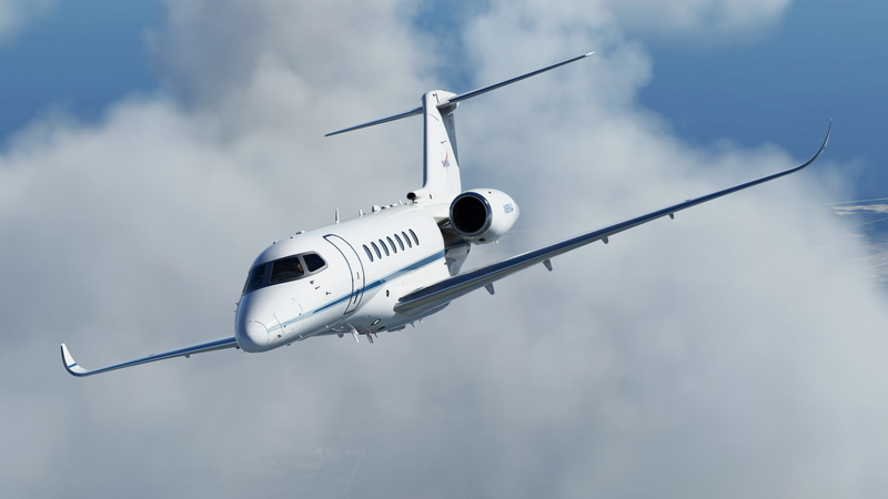 Cessna Citation Longitude N95NA for Microsoft Flight Simulator | MSFS