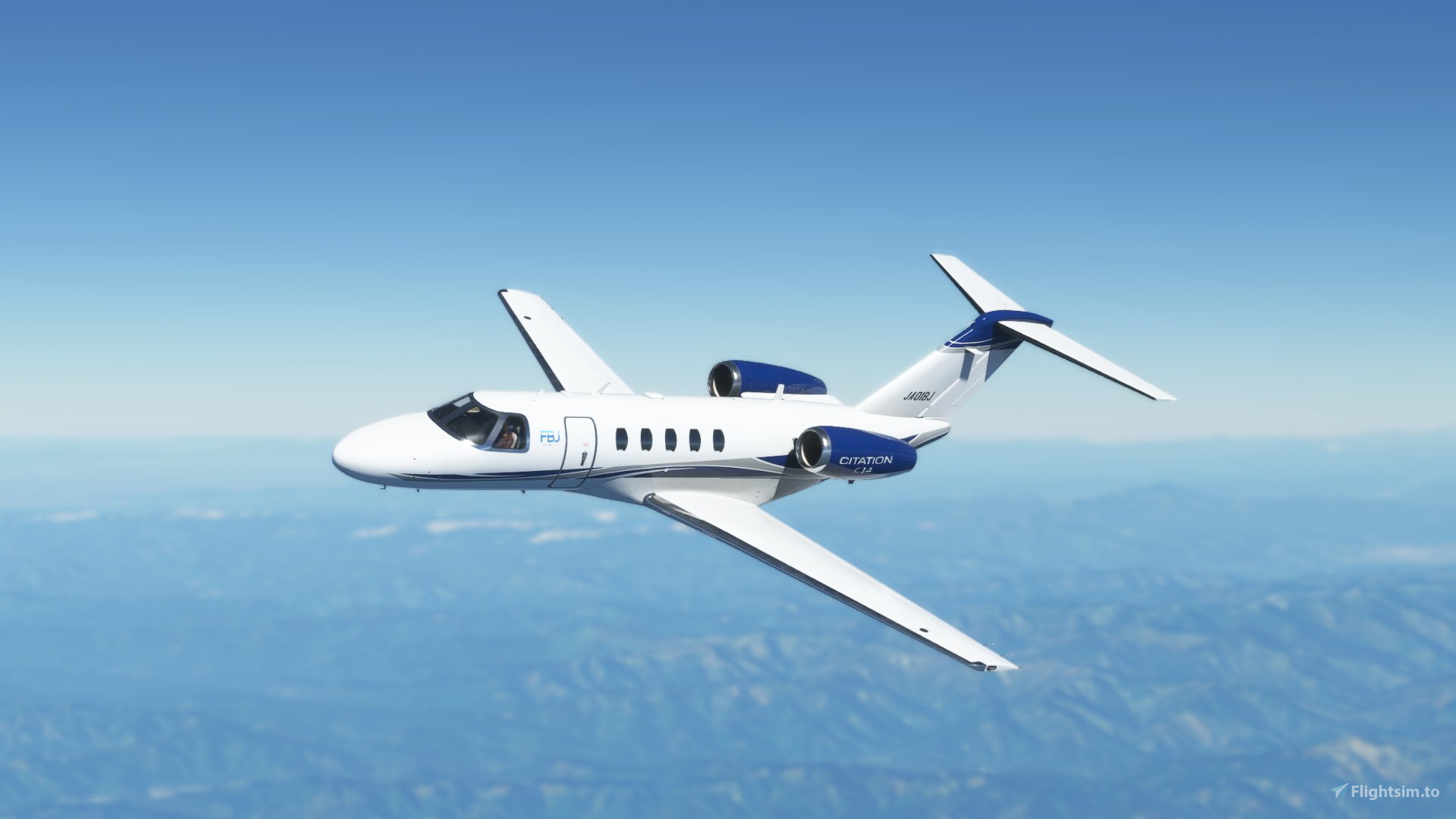 Cessna CJ4 Citation FUJI BUSINESS JET for Microsoft Flight Simulator | MSFS