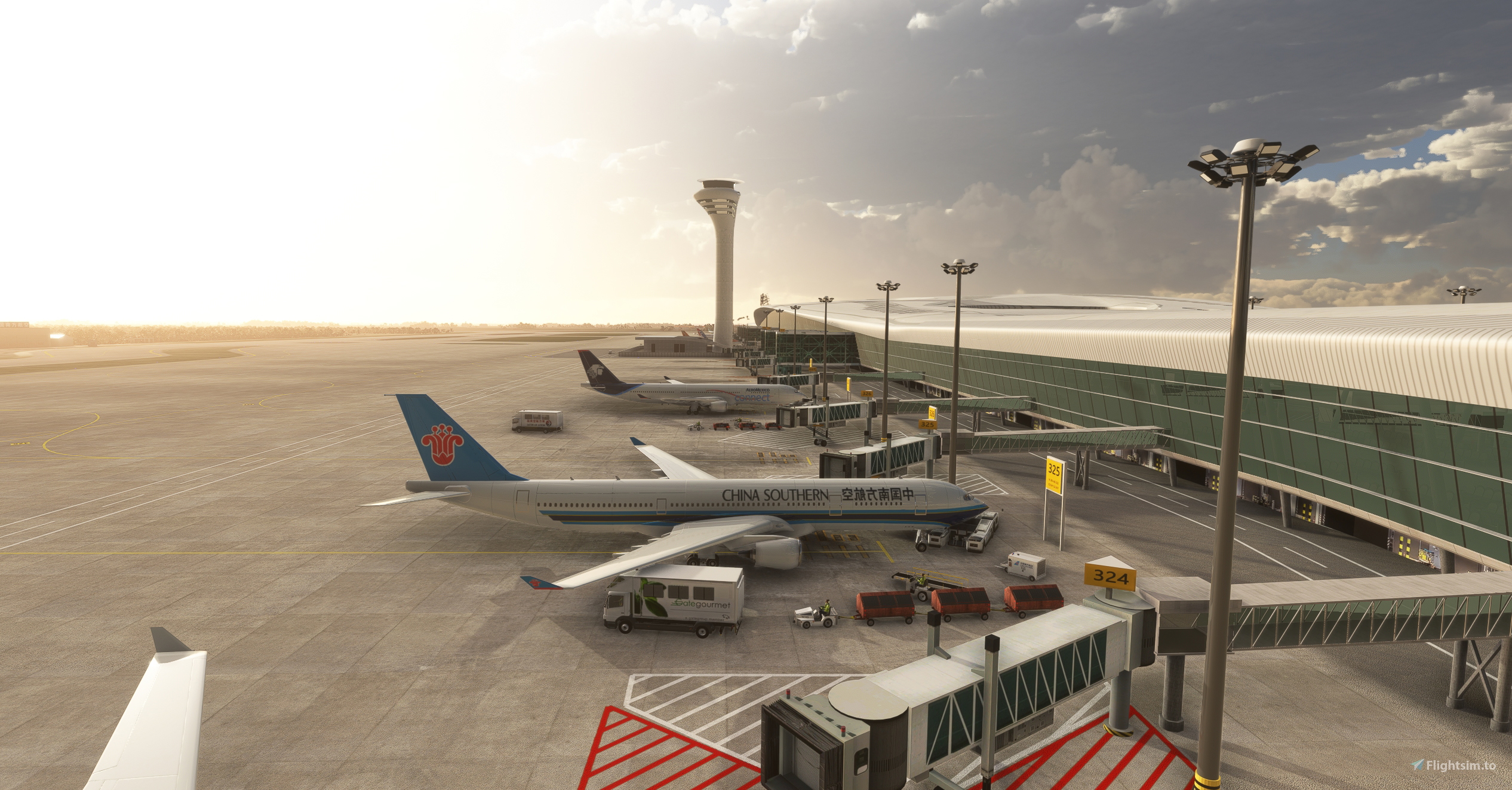 SamScene3D - China Wuhan City - ZHHH for Microsoft Flight Simulator | MSFS