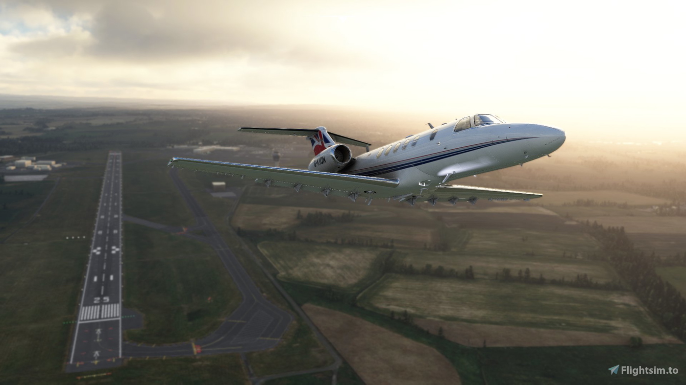 Citation CJ4 WorkingTitle Mod - Naljets G-KION for Microsoft Flight Simulator | MSFS