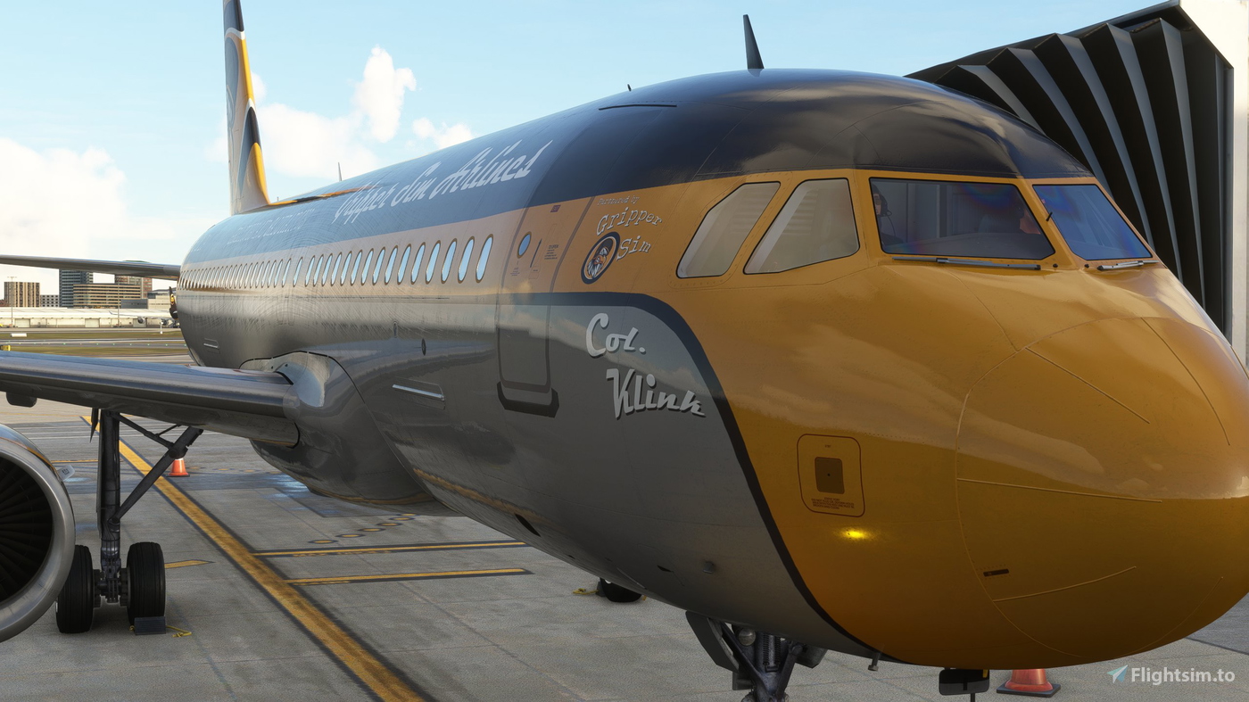 Col. Klink Gripper Sim Airlines (Fenix A320) for Microsoft Flight ...