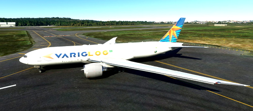 CS777F Varig Log New Colors » Microsoft Flight Simulator