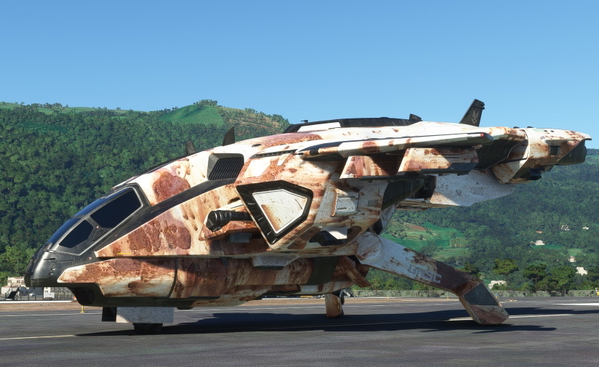 Swissmilsim Vampire DH-100 Camo for Microsoft Flight Simulator | MSFS