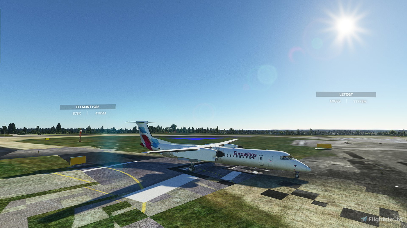 Dash-8-Q400| Eurowings for Microsoft Flight Simulator | MSFS