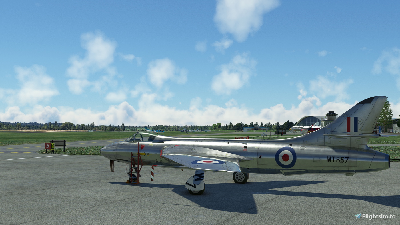 Dave Garwood - Hawker Hunter F1 WT557 RAF for Microsoft Flight ...