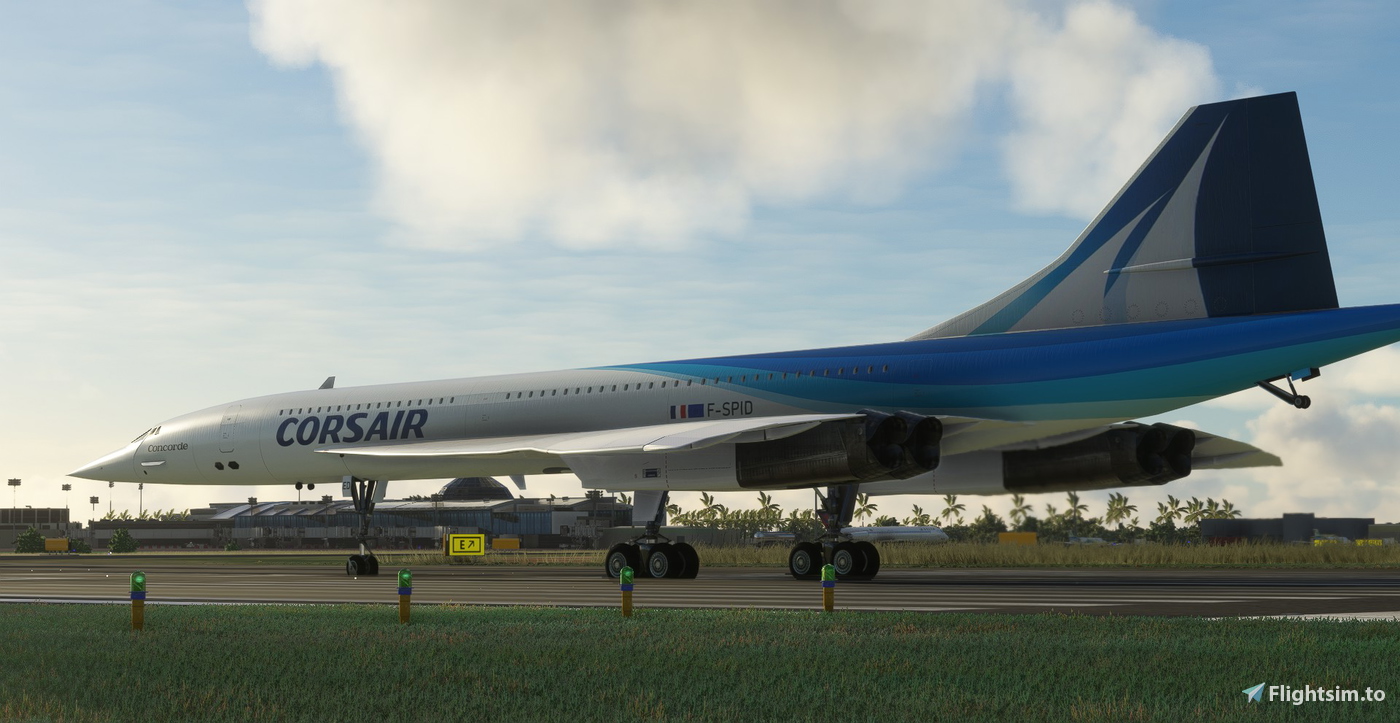DC Designs Concorde Corsair International for Microsoft Flight ...