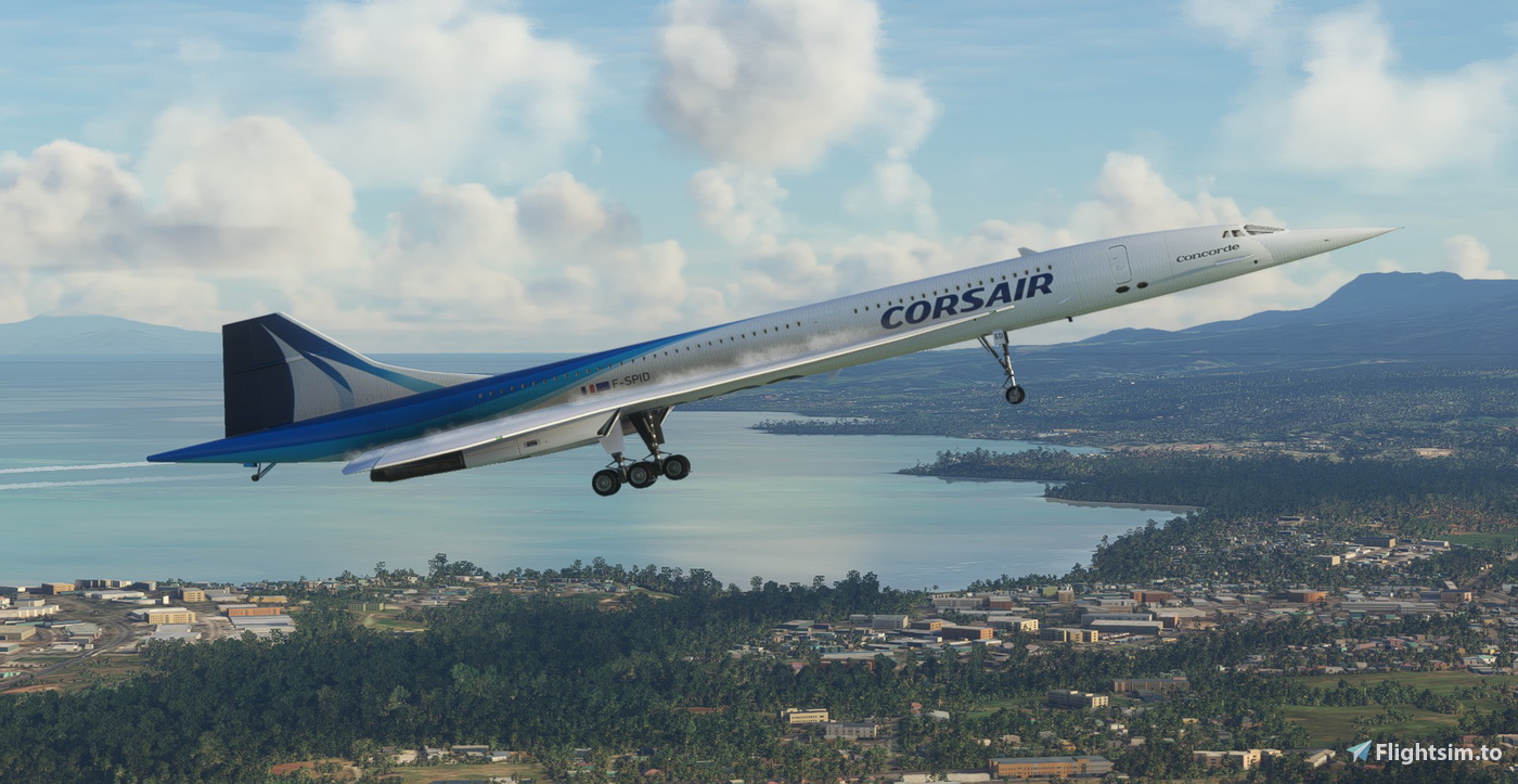 DC Designs Concorde Corsair International for Microsoft Flight ...