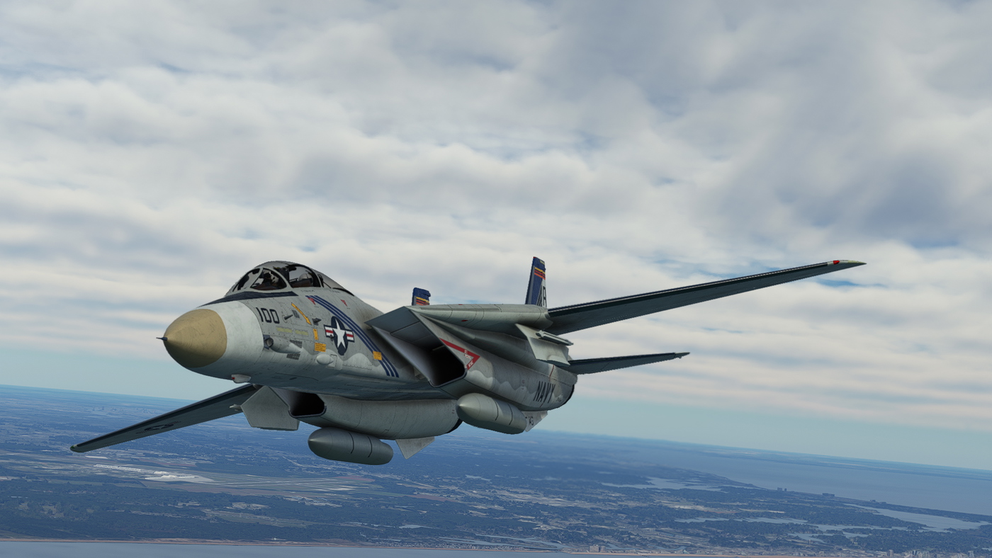 DC Designs F-14A Tomcat VF-143 for Microsoft Flight Simulator | MSFS