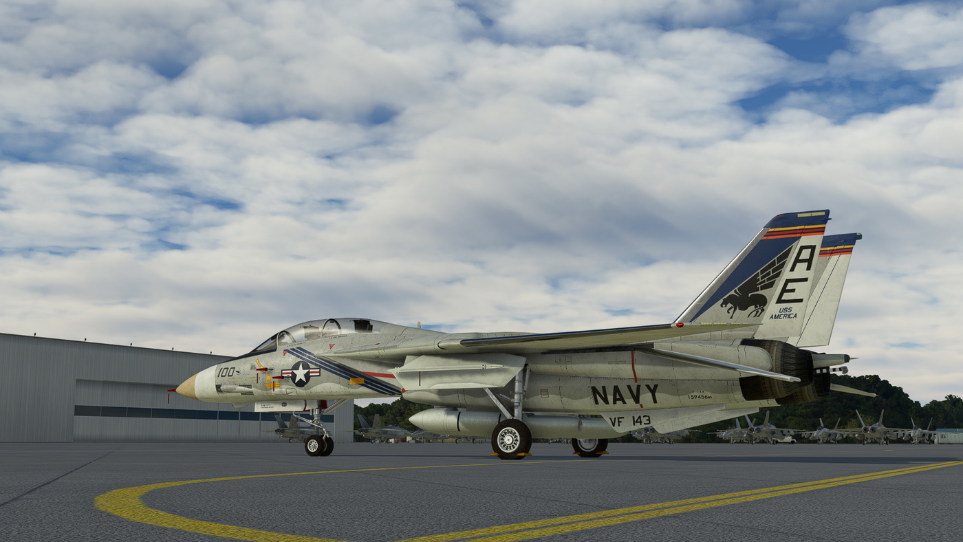 DC Designs F-14A Tomcat VF-143 for Microsoft Flight Simulator | MSFS