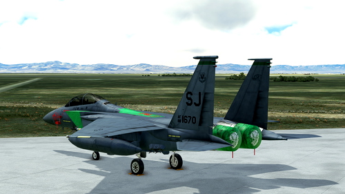 DC Designs F-15E 335FS 88-1670 for Microsoft Flight Simulator | MSFS