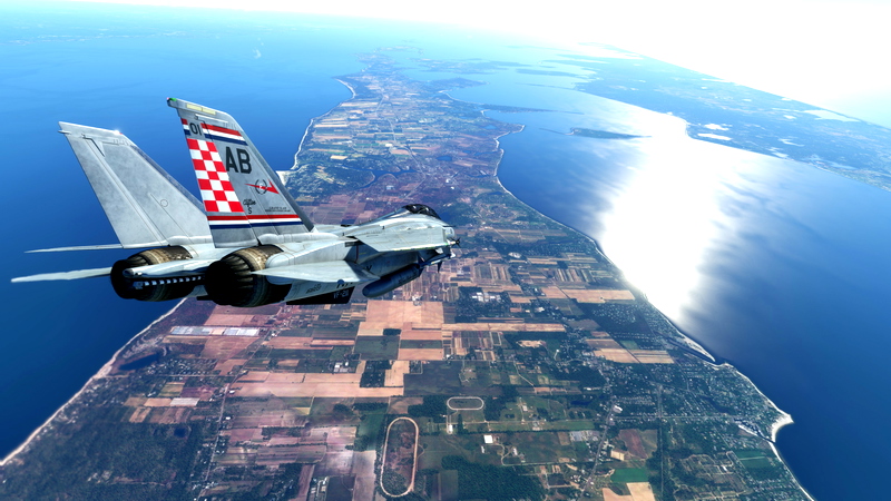 DCDesigns F-14A VF-211 Fighting Checkmates 2004 for Microsoft Flight ...